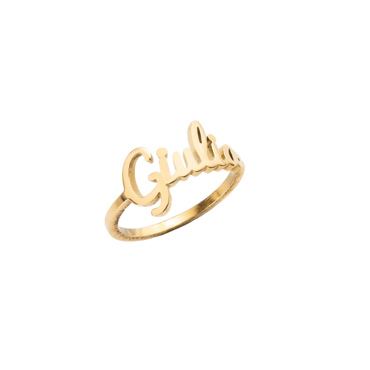Personalized Cursive Name Ring | My Little Necklace