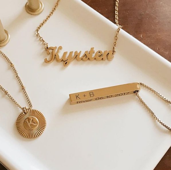 Custom Name Necklaces – Personalized Jewelry USA | My Little Necklace